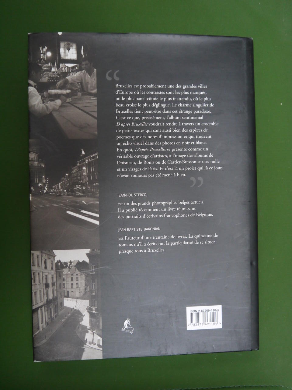 Bouquinerie Belgicana +++ D'après Bruxelles, Jean-Pol Stercq & Jean ...